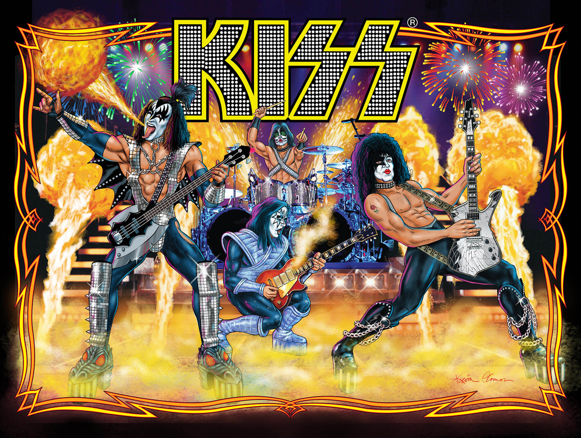 KISS Pro (Stern, 2015) Pinball Mods and LED Lighting