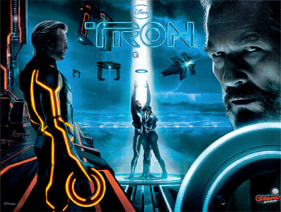 TRON: Legacy Pro (Stern, 2011) Pinball Mods and LED Lighting