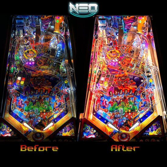 Pinball LED Modifications Gallery - Pin Stadium Lights