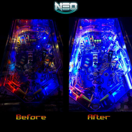 TRON: Legacy Pro (Stern, 2011) Pinball Mods and LED Lighting