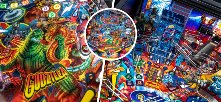 GODZILLA Pinball Mods with Neo Fusion Ultra+ - King of the Monsters ...