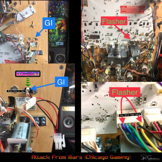 Pinball Mods and Bulbs Installation Instructions - Pin Stadium Lights