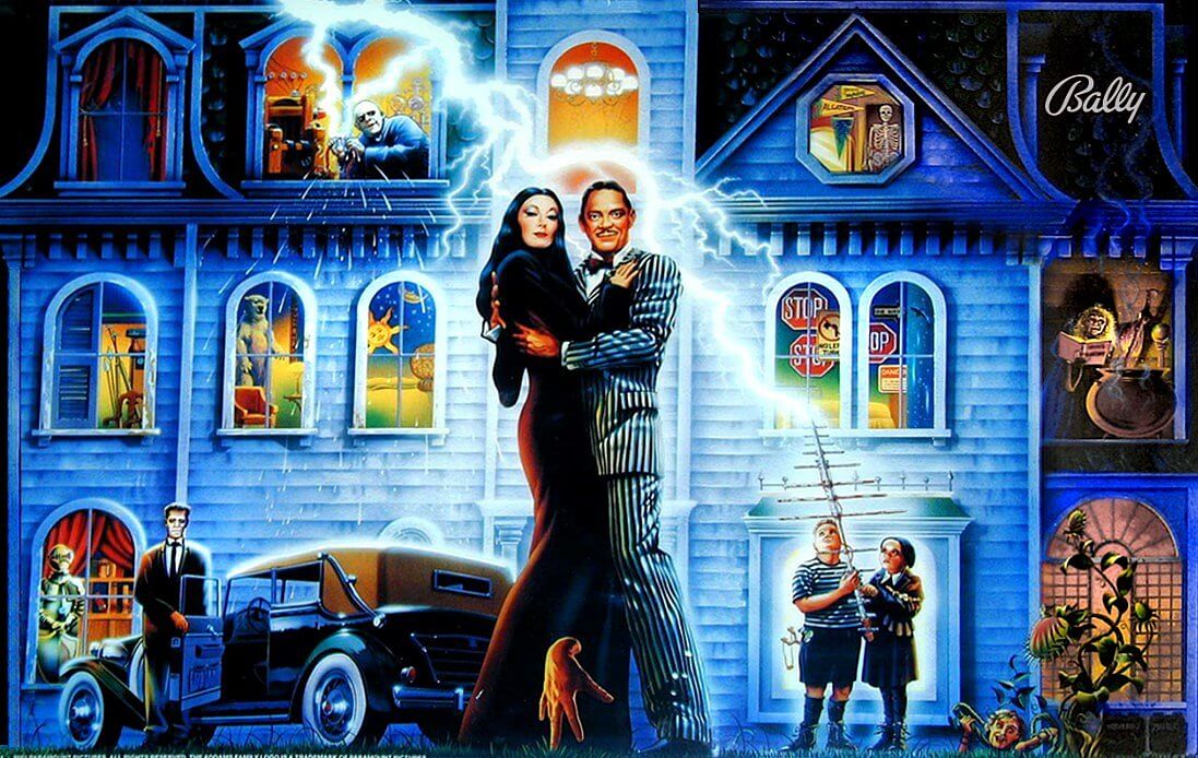 Addams Family, The Pinball Mods (Bally, 1992 Pinball Mods), The Pinball ...