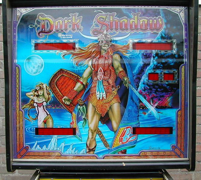 Dark Shadow Pinball Mods (Bell Games, 1986) Pinball Mods and LED Lighting