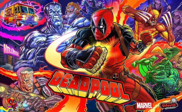 Deadpool Pro (Stern, 2018) Pinball Mods and LED Lighting