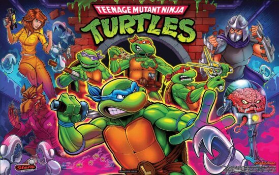 Teenage Mutant Ninja Turtles (Pro) Pinball Mods Pinball Mods and LED ...