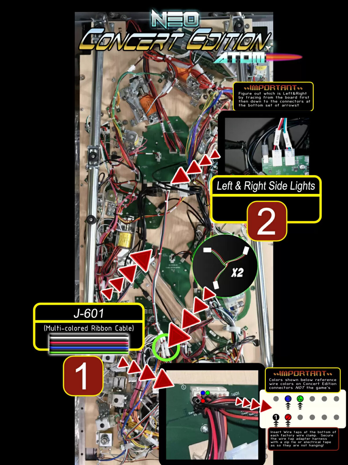 Pinball Mods and Bulbs Installation Instructions - Pin Stadium Lights